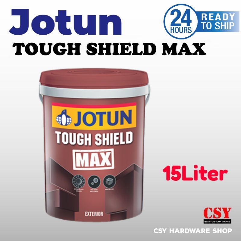 JOTUN Tough Shield Max (New) 15Liter Exterior Wall Paint / Cat Luar ...