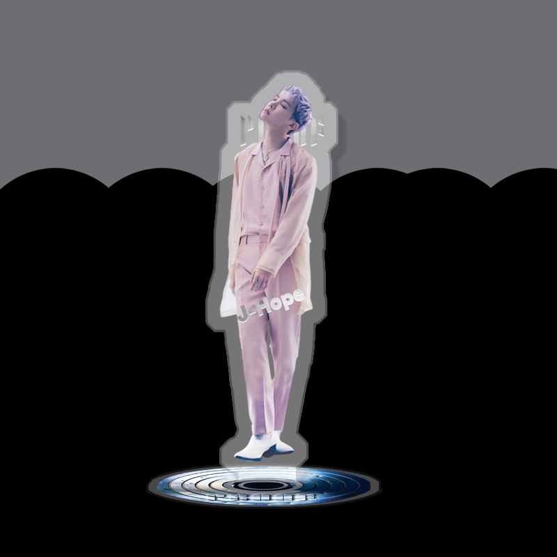 Kpop Bangtan Boys V JIMIN Proof Acrylic Double Sided Stand Single Stand ...