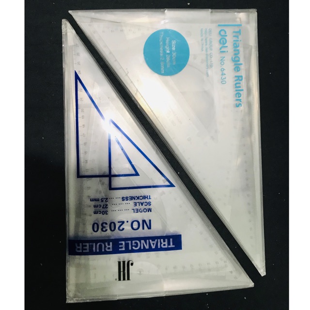 Triangle Ruler Sets (Used Item) | Shopee Malaysia