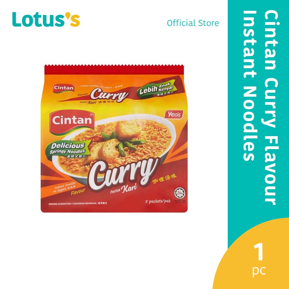 Cintan Instant Noodle Curry (5 x 76g) | Shopee Malaysia