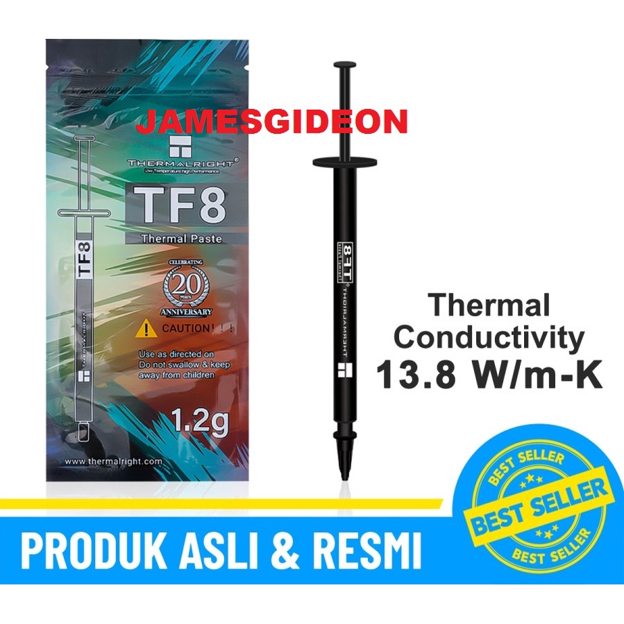 Thermalright TF8 Thermal Paste 1.2 Gram 100% ORIGINAL | Shopee Malaysia