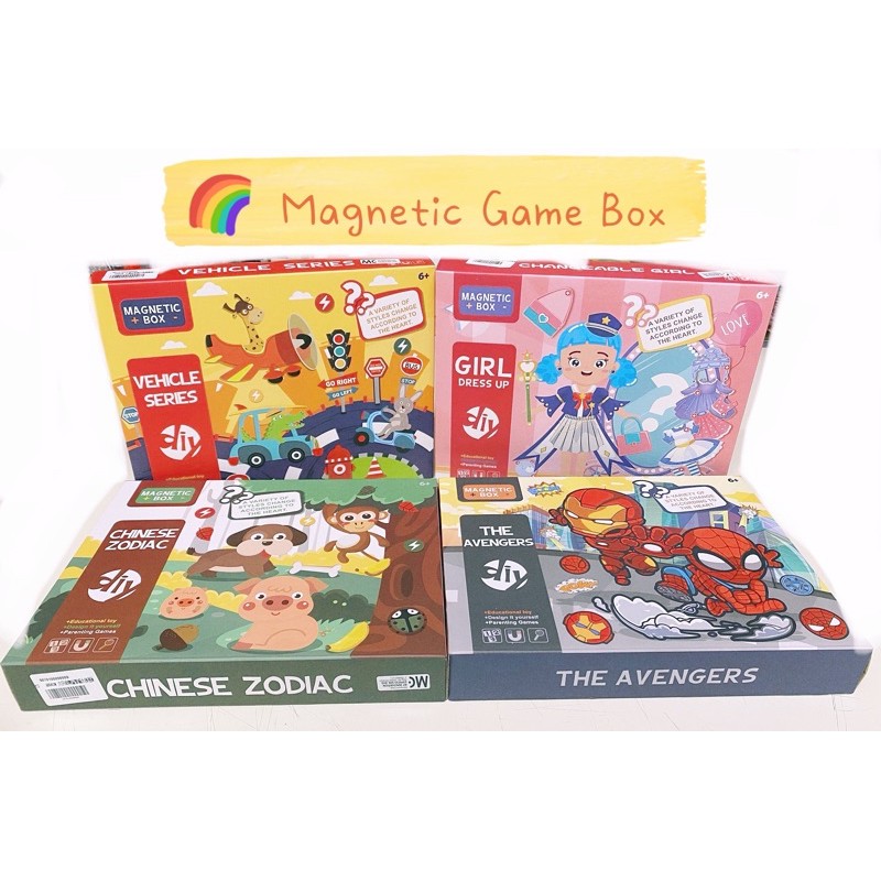 Kids Games Magnetic Game Box - 1 box | Shopee Malaysia