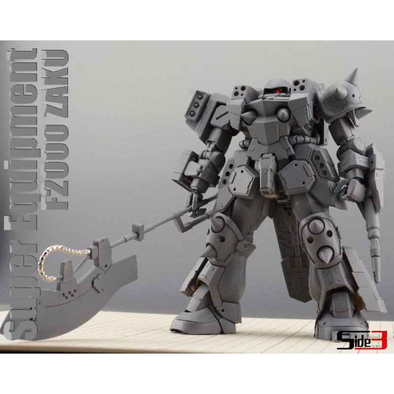 (Pre Order) MG 1/100 Super Custom Zaku F2000 Resin Kit (M'sia🇲🇾 Ready ...