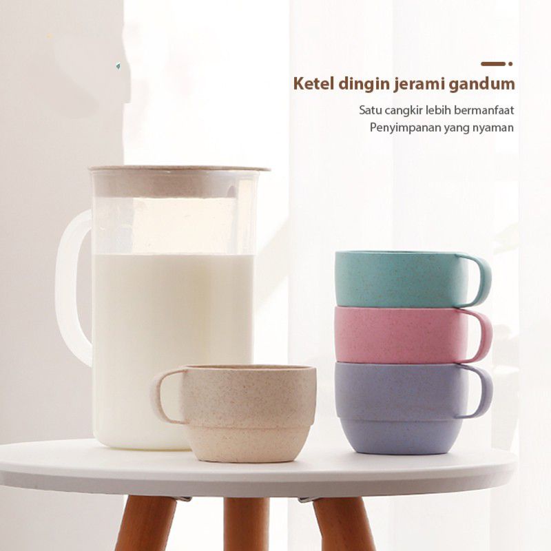 【VS-16】5 In 1 glass teapot set water pitcher water teapot set plastic ...