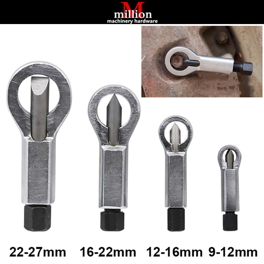 9-27mm Rusty Nut Splitter Damaged Bolt Nut Separator Extractor Remover ...