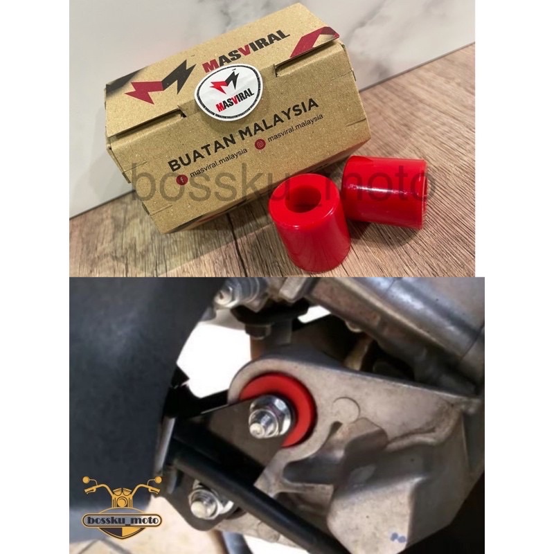 NVX155 NMAX XMAX ENGINE MOUNTING BUSH ENJIN RUBBER GETAH BODY BRACKET ...