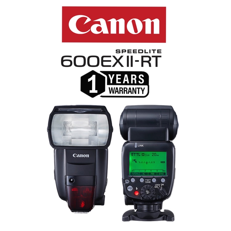 Canon 600EX II-RT speedlite flashlight original (1 years warranty ...