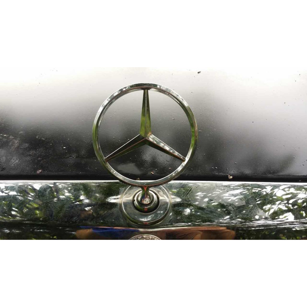 Mercedes Benz W123 W124 W126 Logo Bonnet Badge | Shopee Malaysia