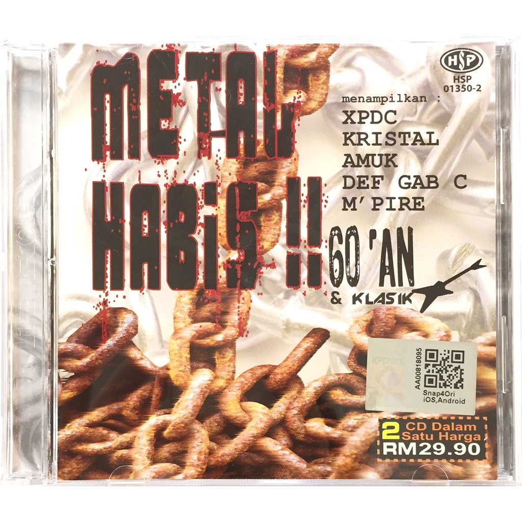 Metal Habis 60an & Klasik (2CD) | Shopee Malaysia