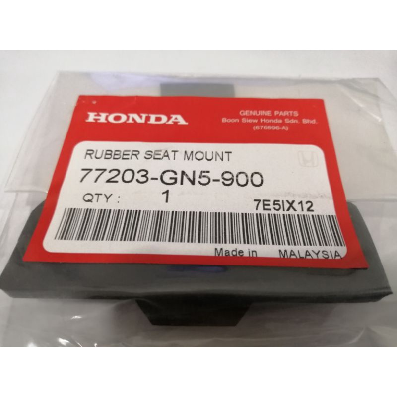 Rubber seat mount EX5 Hp/Dream - 77203-GN5-900 / 77207-GN5-910 | Shopee ...