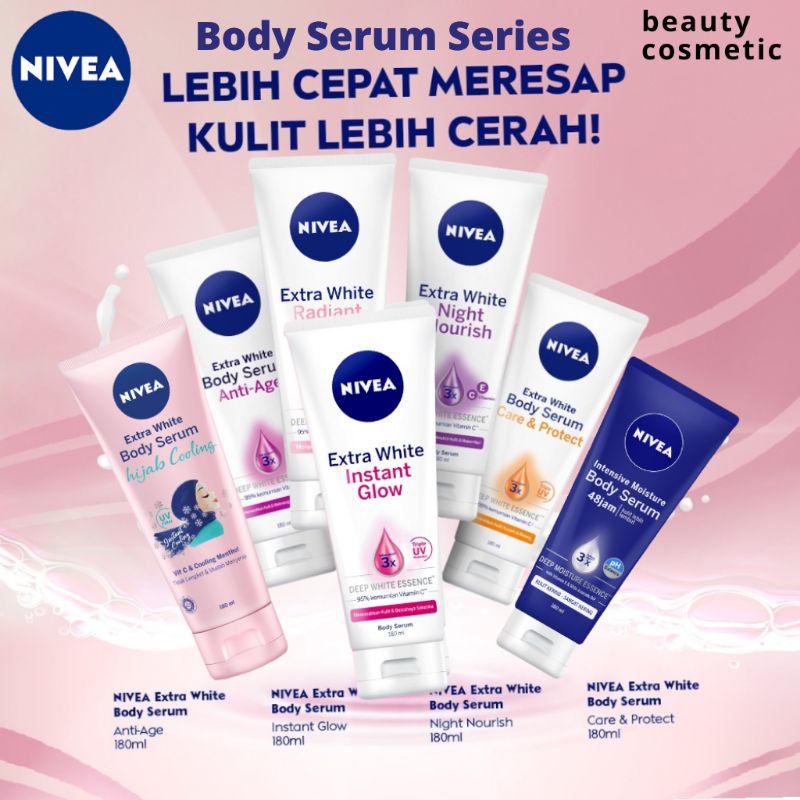 Nivea Body Serum Series 180ml | Shopee Malaysia