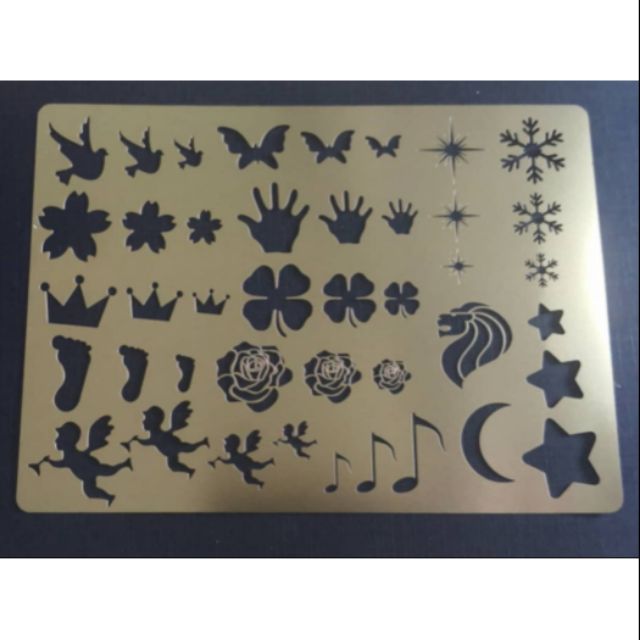 PASTEL STENCIL IRON (BIG) | Shopee Malaysia