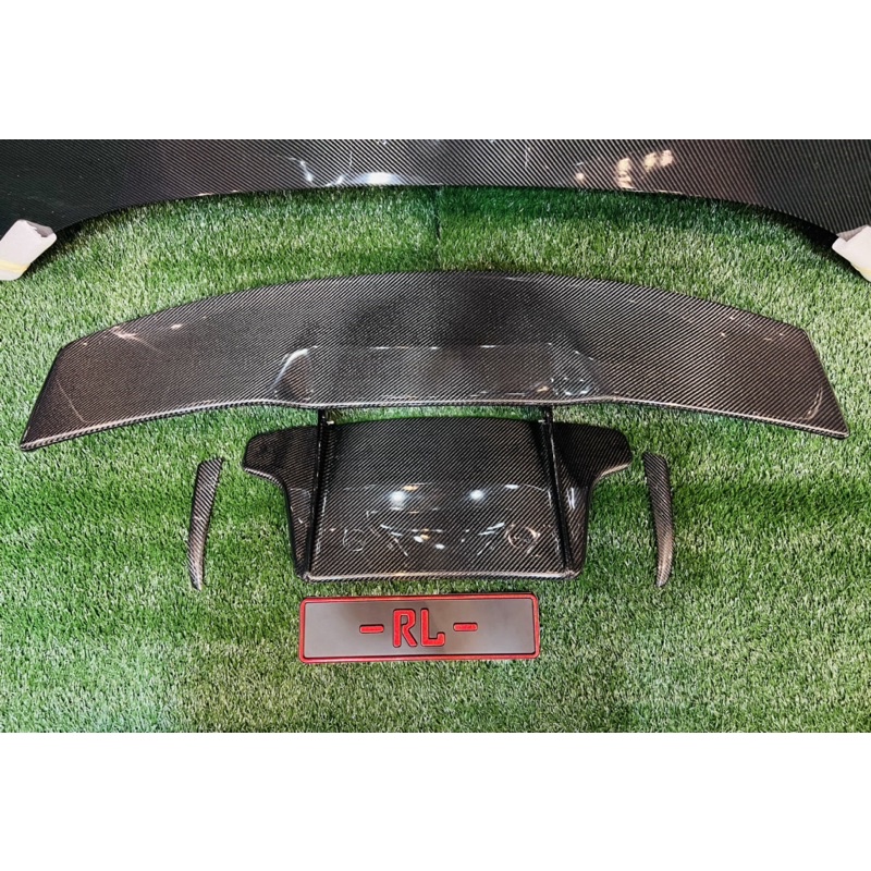 Mercedes Benz w176 A45 Varis GT Carbon rear Roof top boot spoiler lip ...