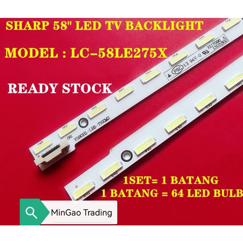 SHARP LC-58LE275X TV LED BACKLIGHT BARU (READY STOCK) | Shopee Malaysia