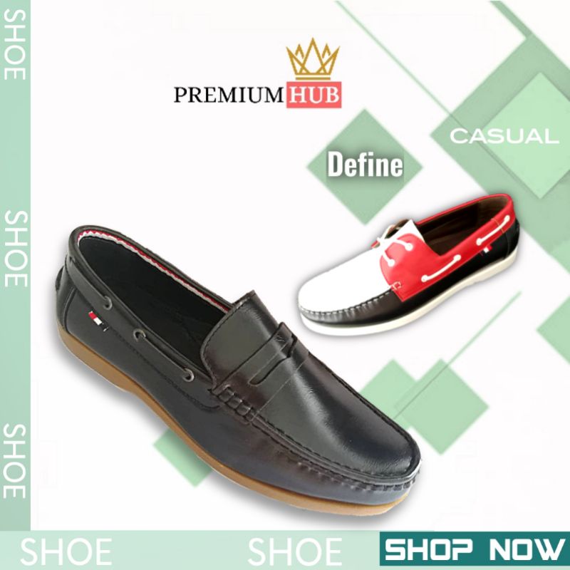 Loafer Kasut sampan lelaki DFS1181 & DBS300 Loafer men Boat shoes Kasut ...