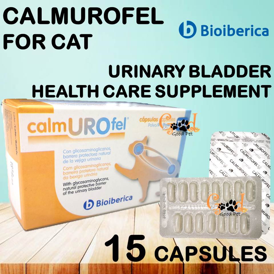 Bioiberica Calmurofel For Cat 15 Capsules (1 Strip) - Urinary Bladder ...