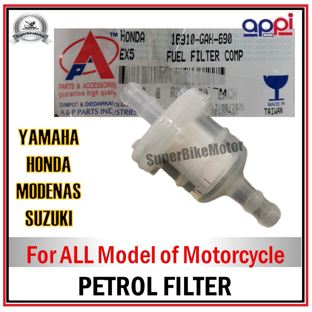 100% Original APPI PETROL FILTER / FUEL FILTER - For ALL Model Of ...