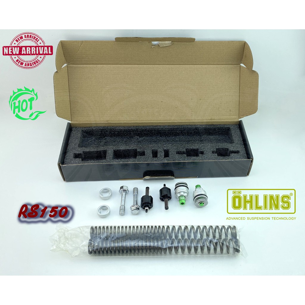 OHLINS Y15 Y15ZR Y16 LC 135 LC135 RS150 OHLIN OHLINS RACING FORK SPRING ...