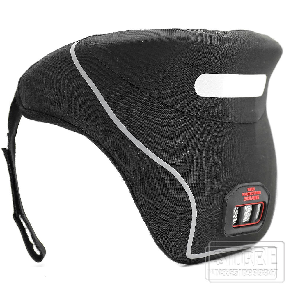 Ergonomic Adjustable Ventilated Motorcycle Neck Protector for Optimal ...