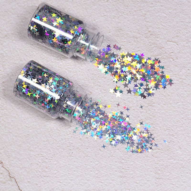 Star Sequins Bright Flake Sequins Fillings Glitter Resin Pigment ...