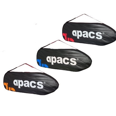 Apacs 1 Zip Badminton Bag Original black Color RACKET BAG | Shopee Malaysia