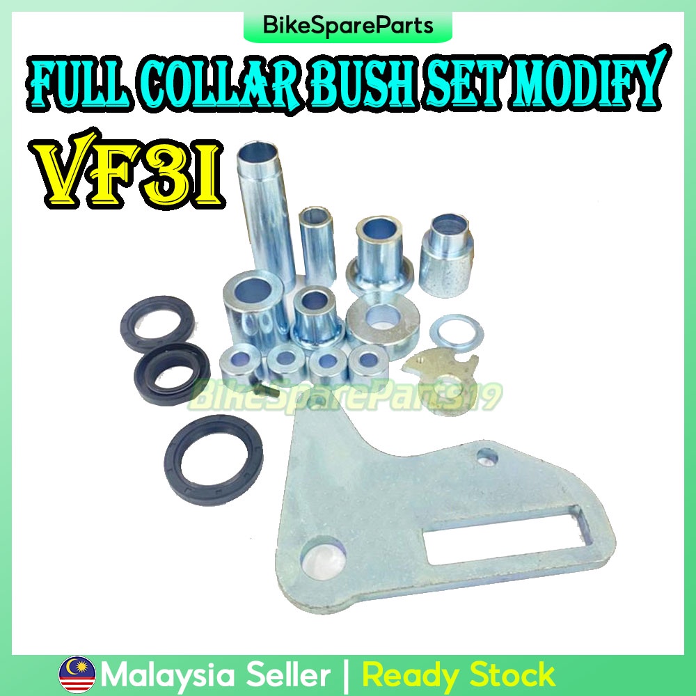 SYM VF3I FULL COLLAR BUSH SET MODIFY PNP SPORT RIM Y125Z Y125ZR / BUSH ...