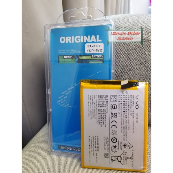 BATTERY VIVO B-G7 FOR VIVO Y12/Y15/Y17 5000MAH | Shopee Malaysia