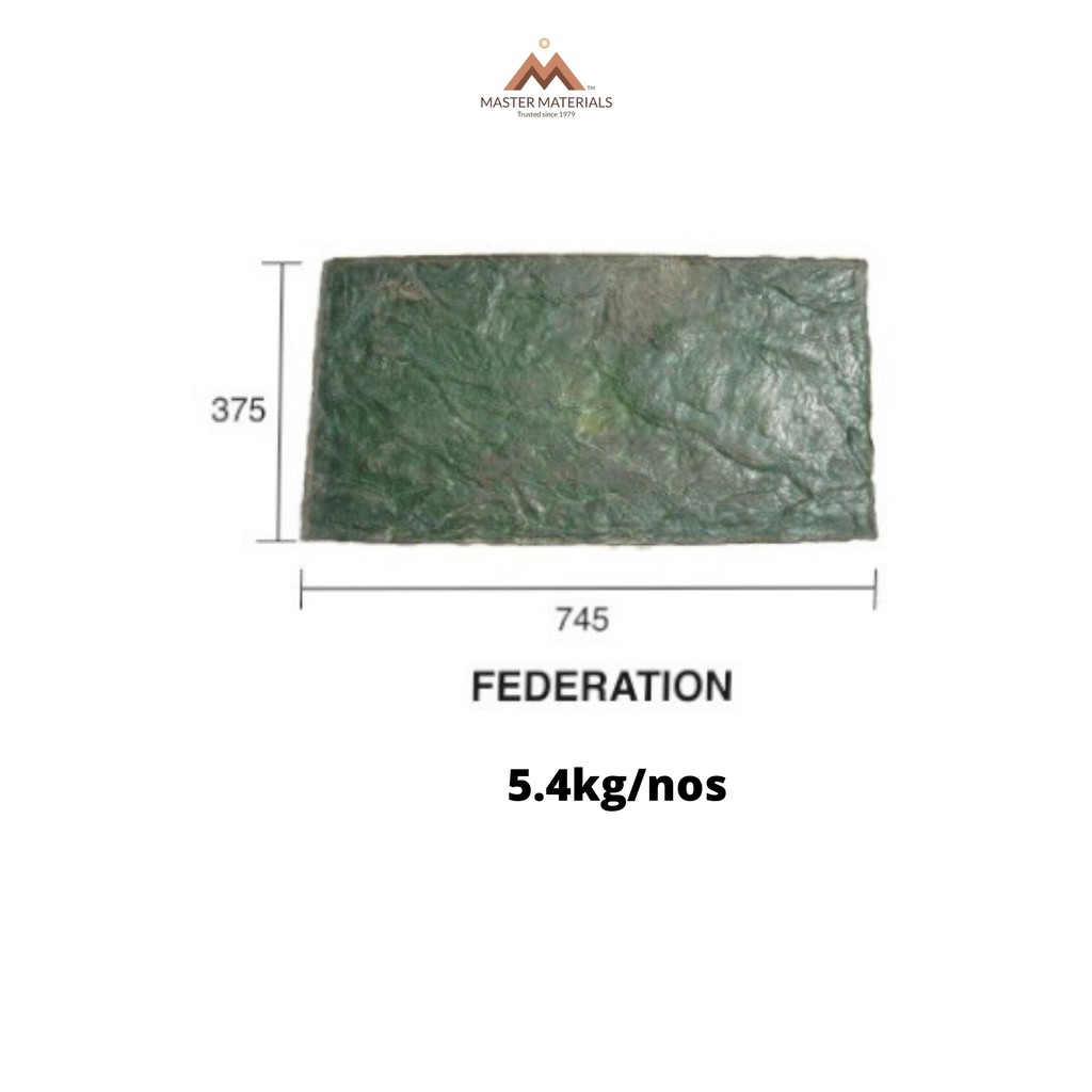 MASTERPAV Concrete Imprint Stamping Mould Flemish/Ashlar Stone /Ashlar ...