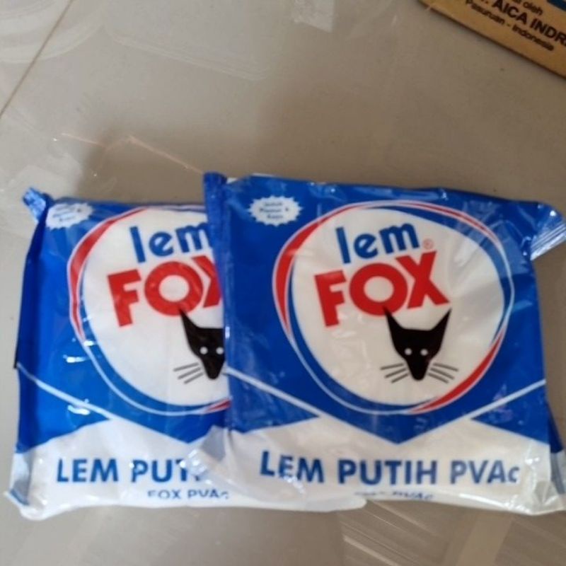 PUTIH White fox Glue 600gram Price per Box (24 Packs) | Shopee Malaysia