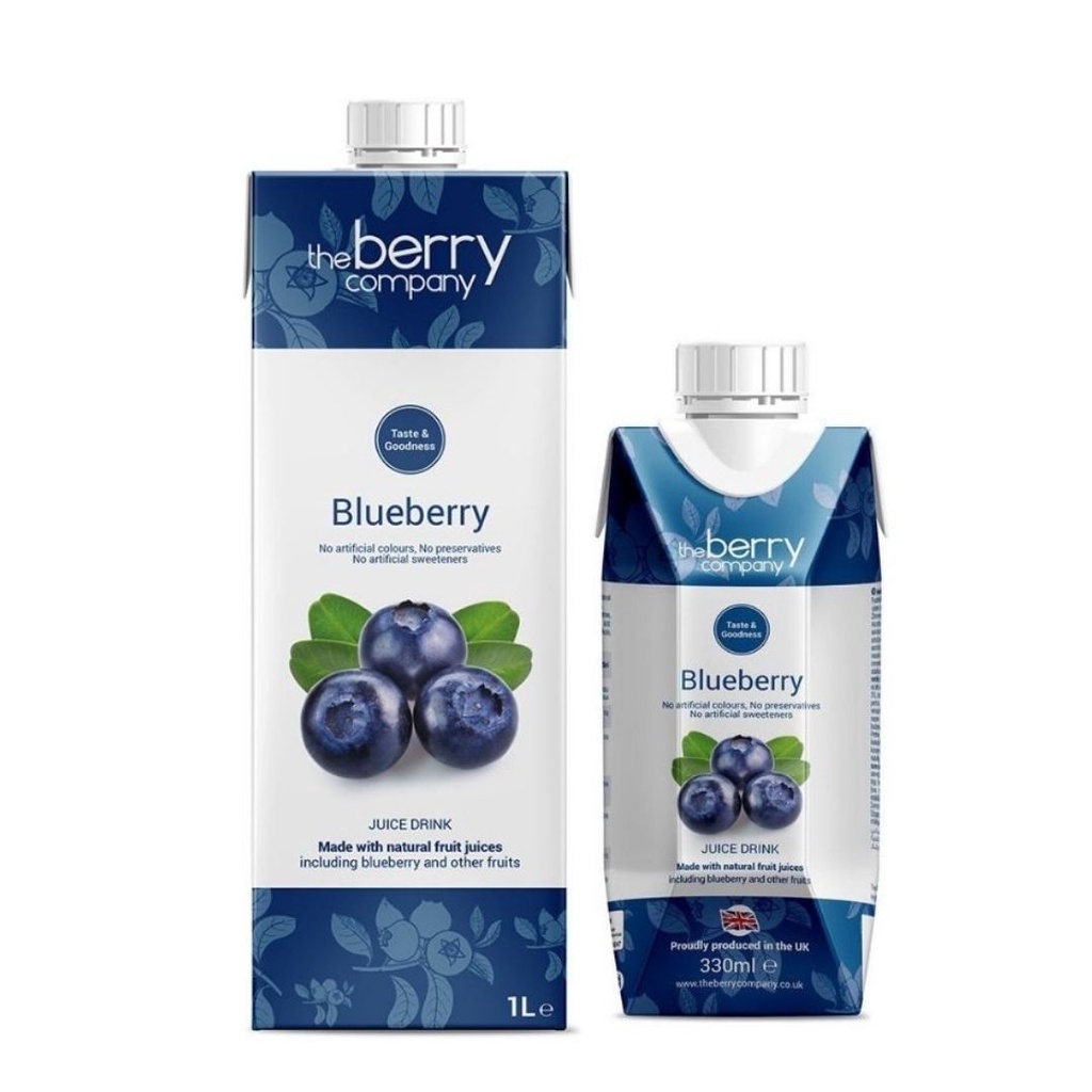 The Berry Company Blueberry Juice 330ML/1000ML | Shopee Malaysia