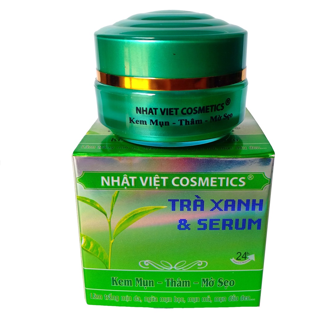 Green Tea Acne, Dark Spots, Scar Fade Cream - NHAT VIET Serum Essence ...