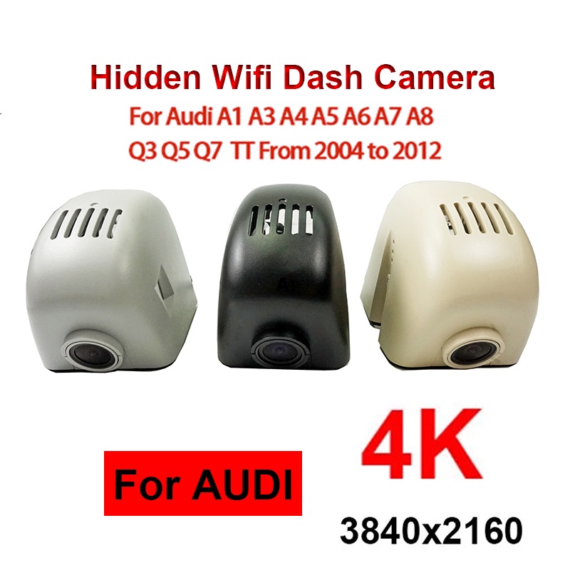 4K 2160P Plug And Play Wifi Car DVR Dashcam for Audi a1 a3 a4 a5 a6 a7 ...
