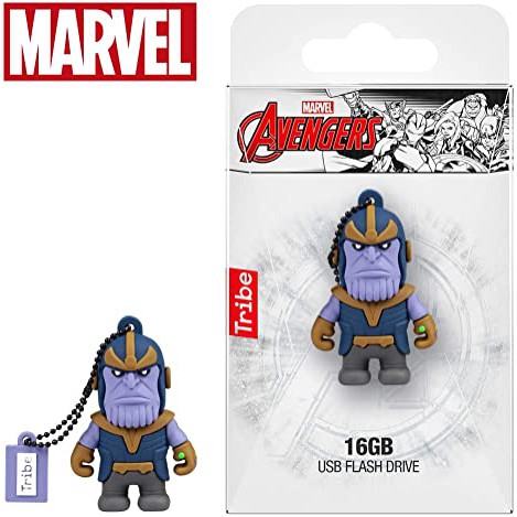 (💯 % Original) Tribe Marvel Thanos USB Flash Drives - 16GB | Shopee ...