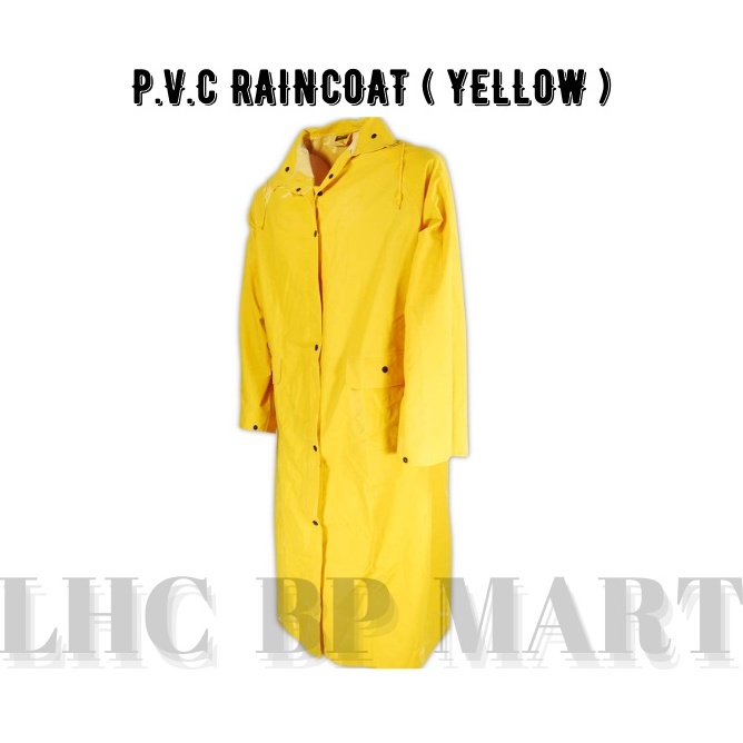 [LHC] PVC RAINCOAT / DISPOSABLE PLASTIC RAINCOAT / BAJU HUJAN PLASTIK ...