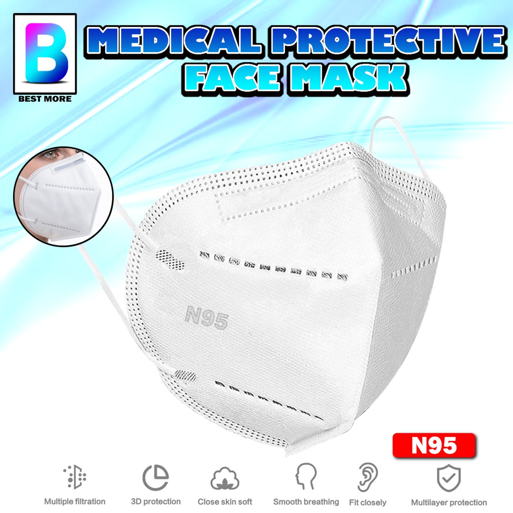[READY STOCK] Medical Protective Face Mask N95 (1 Pcs) | Shopee Malaysia