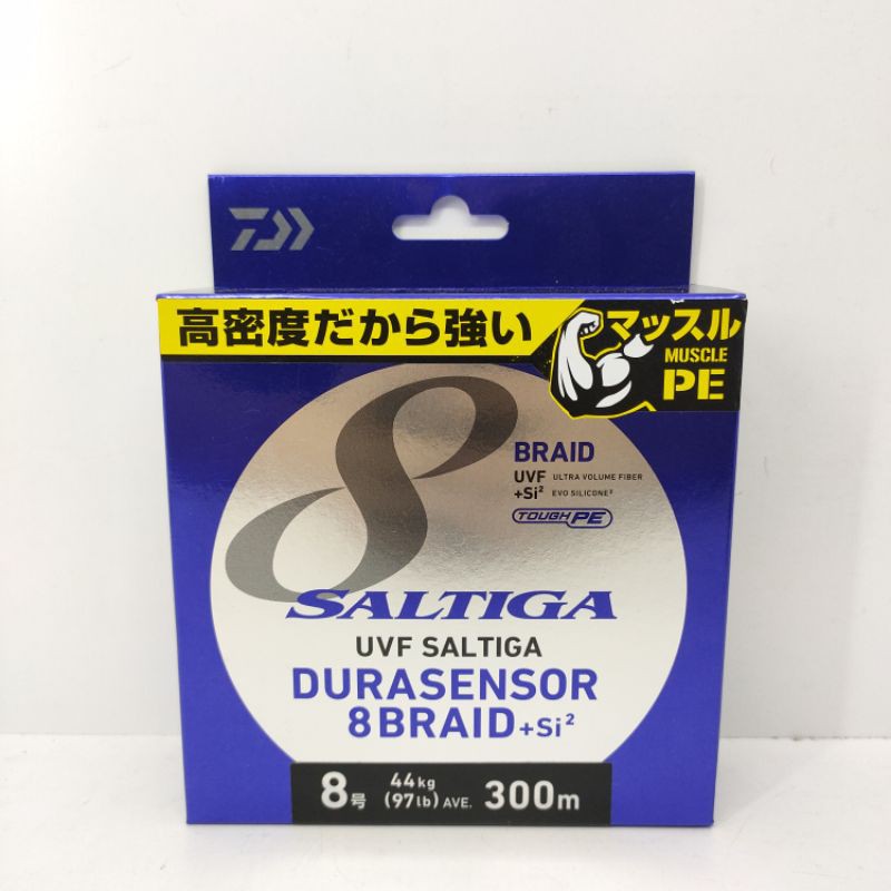 DAIWA SALTIGA 8 UVF DURASENSOR BRAID 300M MADE IN JAPAN | Shopee Malaysia