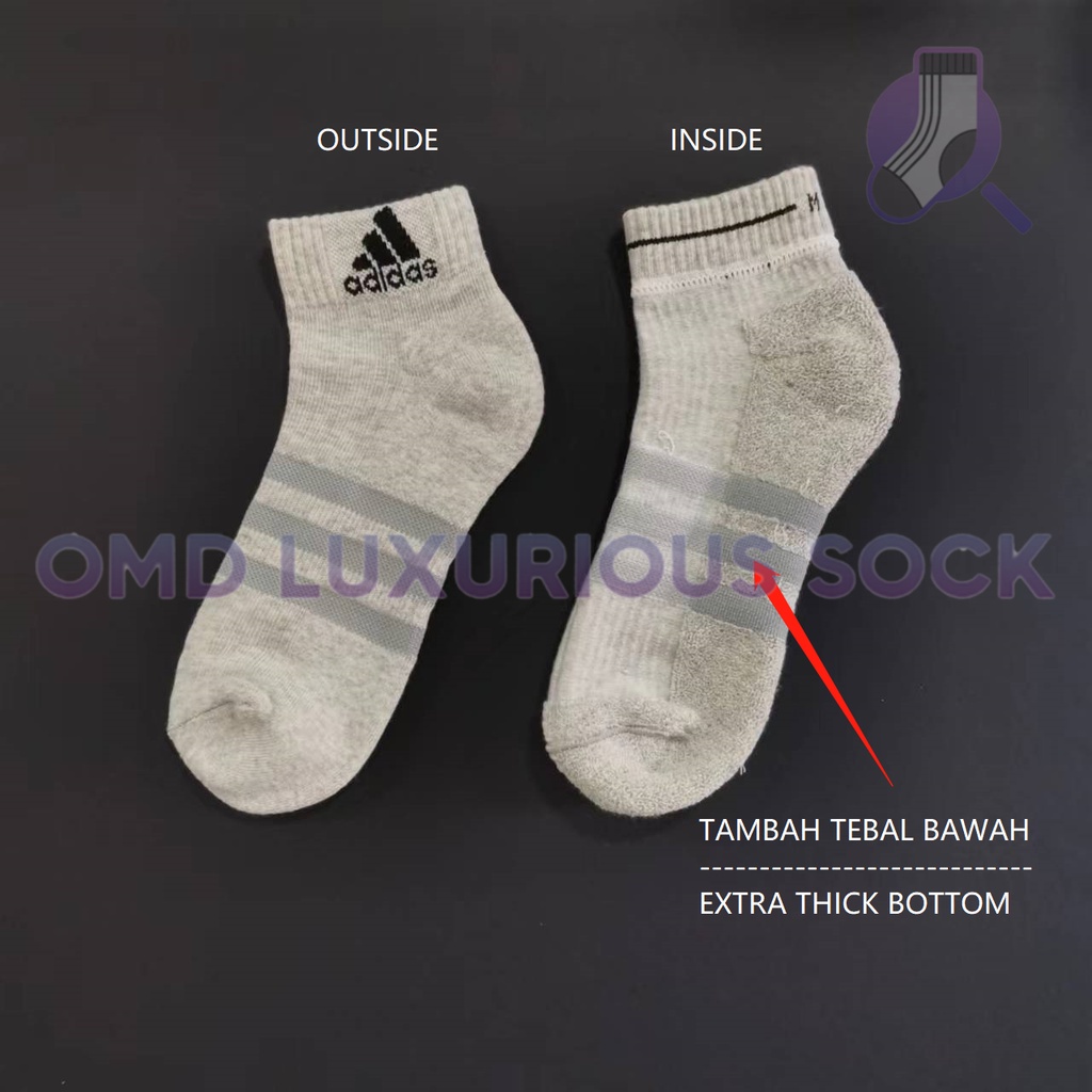 Stokin TEBAL Nike Air Jordan Running Sport Socks Panjang Men Women Sock ...