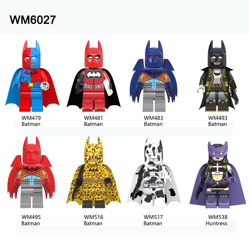 Batman Minifigures Block Toys Gift | Shopee Malaysia