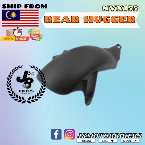 YAMAHA NVX 155 V1 NMAX 2020 V1 V2 REAR HUGGER / FENDER INNER / FENDER ...