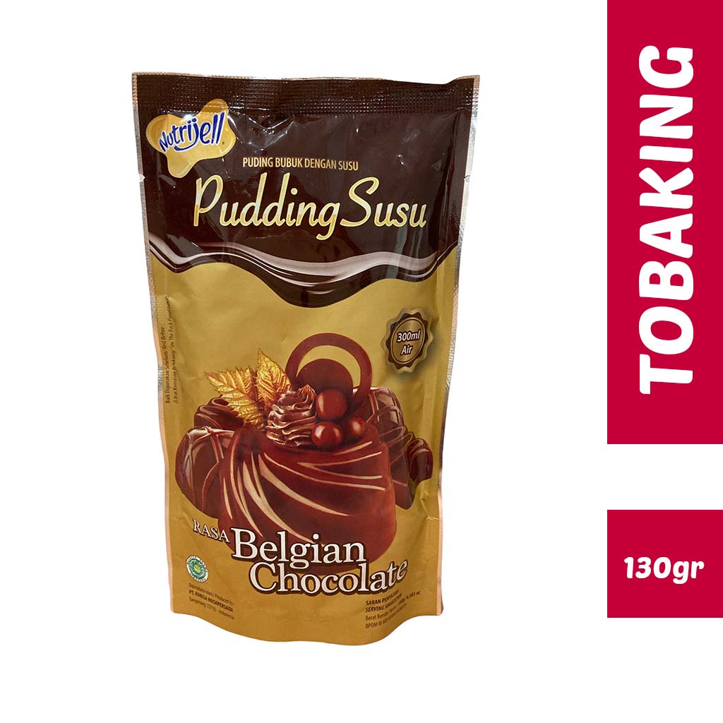 Nutrijell belgian pudding chocolate belgian chocolate milk pudding ...