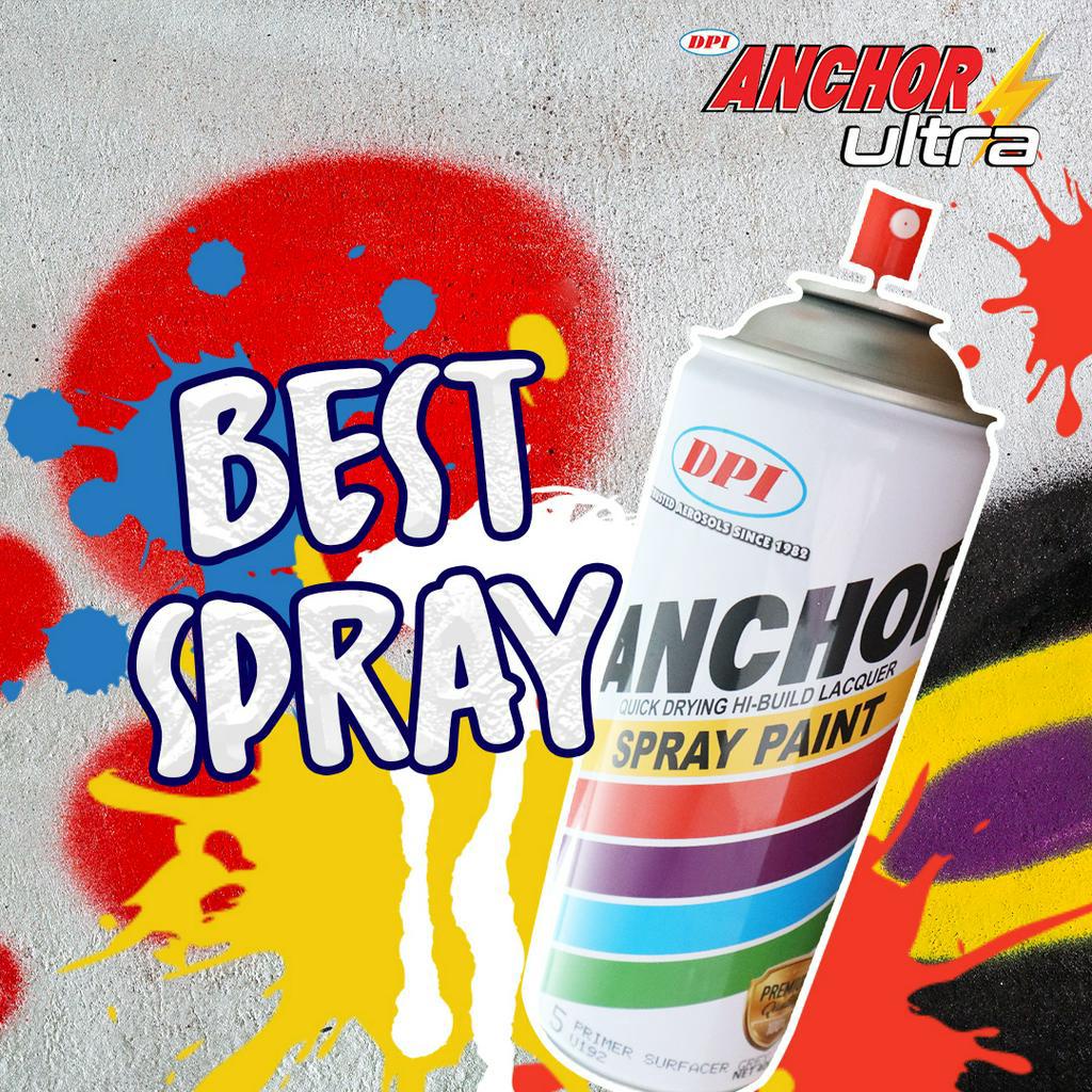 DPI Anchor Standard # 29 Flat Black / # 30 Black Color 400ml Spray ...