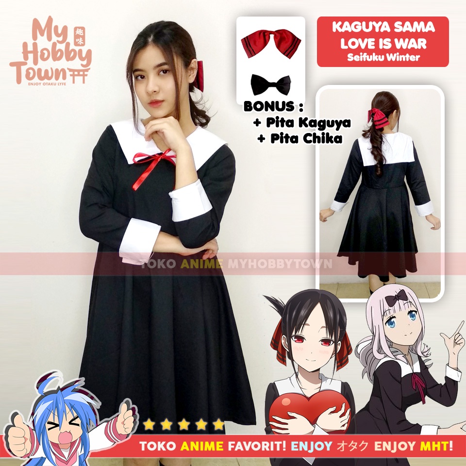 Anime Seifuku Kaguya-sama Love Is War Cosplay Costume - Kaguya ...