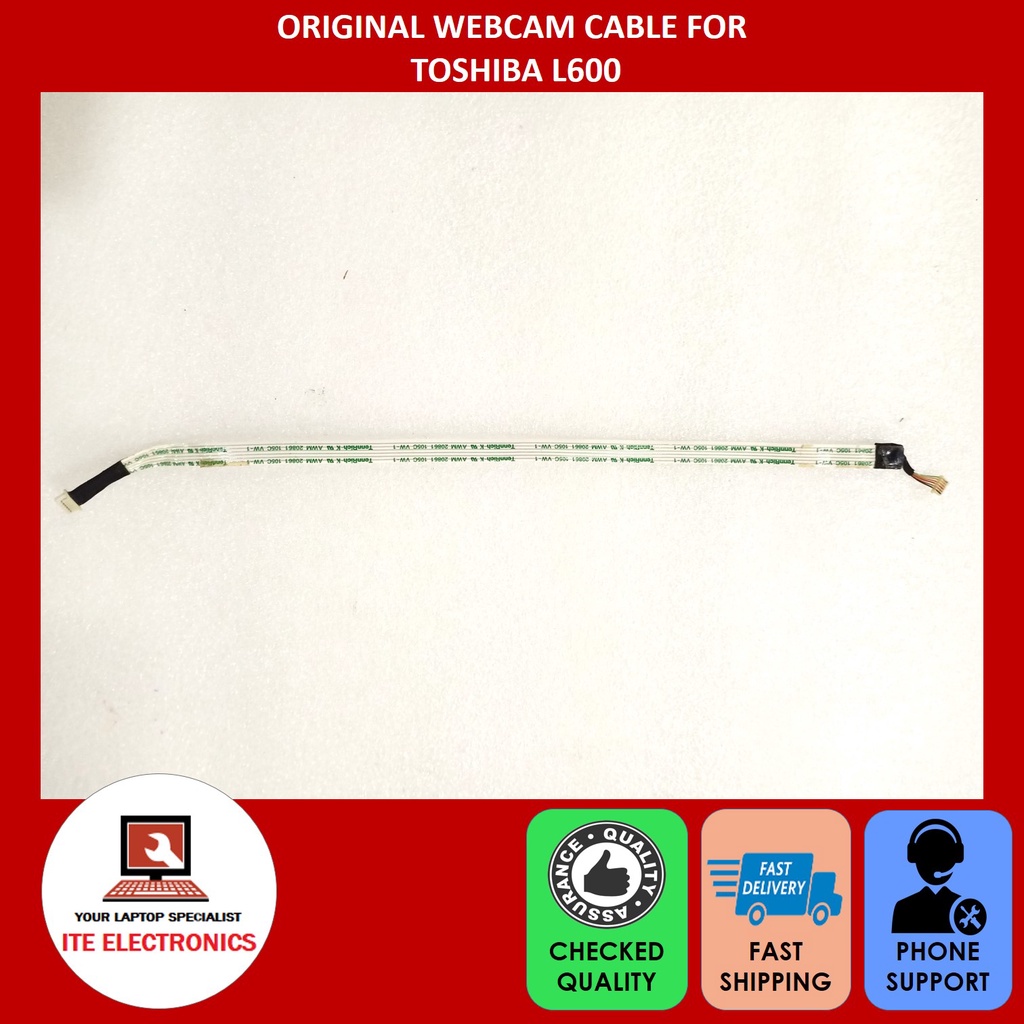 ORIGINAL TOSHIBA L600 WEBCAM CABLE | Shopee Malaysia