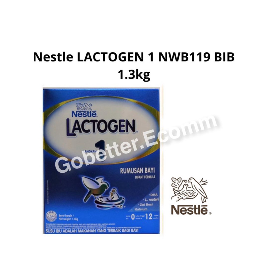 Nestle LACTOGEN 1 NWB119 BIB 1.3kg | Shopee Malaysia