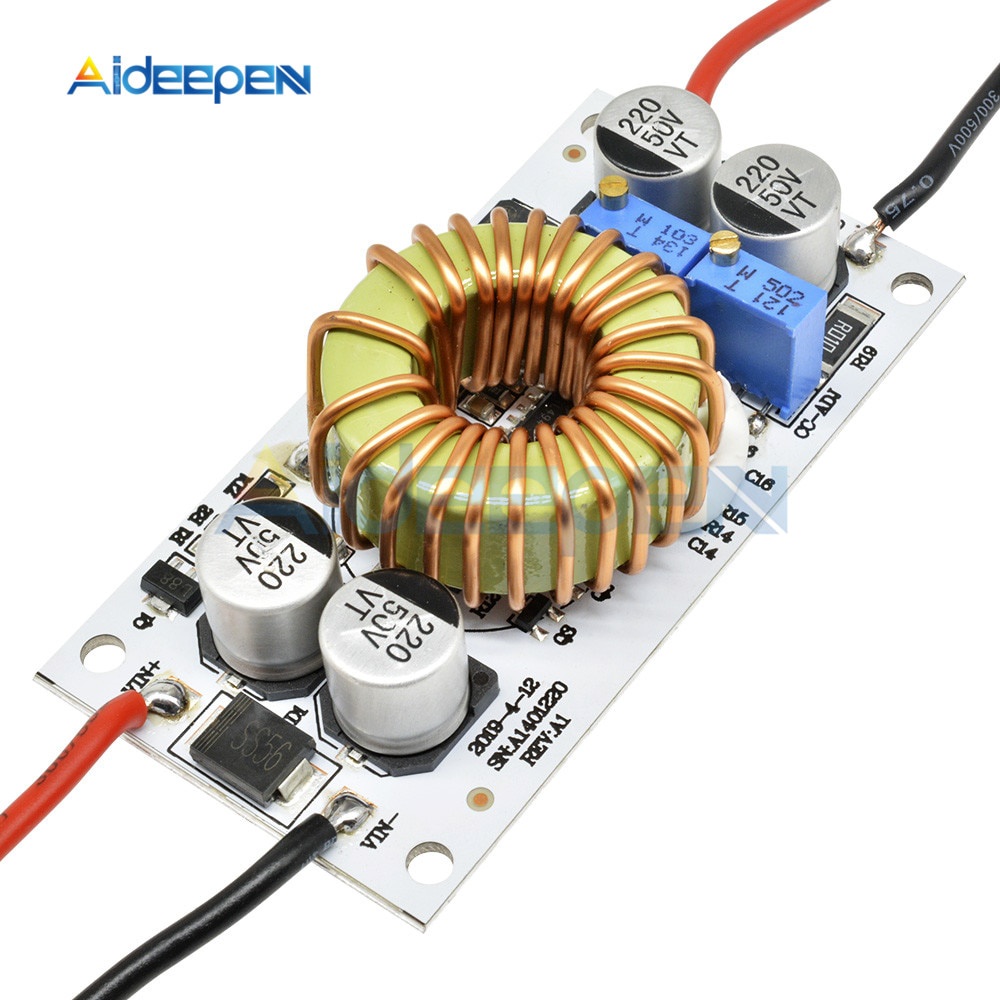 250W 500W 600W DC-DC Boost Converter Constant Voltage Constant Current Module Power Supply 10A ...