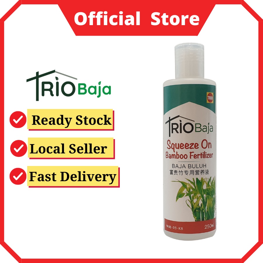 TRIObaja Squeeze On Bamboo Fertilizer/Baja Buluh/富贵竹专用营养液 | Balanced ...