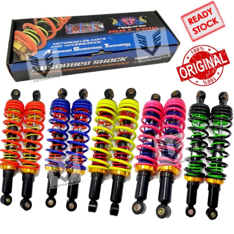 Bull Fire Double Spring Adjustable Absorber Shock Tabung 330mm EX5 ...