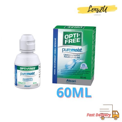 Alcon Opti-free Pure Moist Multipurpose Solution TravelKit (60ml ...