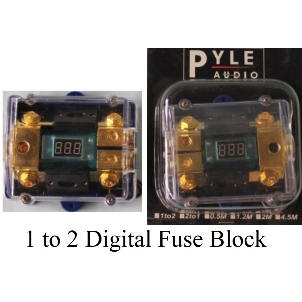 1 to 2 Digital Fuse Block **Clear Stock** | Shopee Malaysia