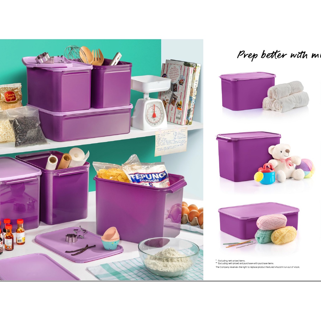 Tupperware Modular Keeper 6.5L / Jumbo Keeper 12L / Modular Keeper 9.4L ...